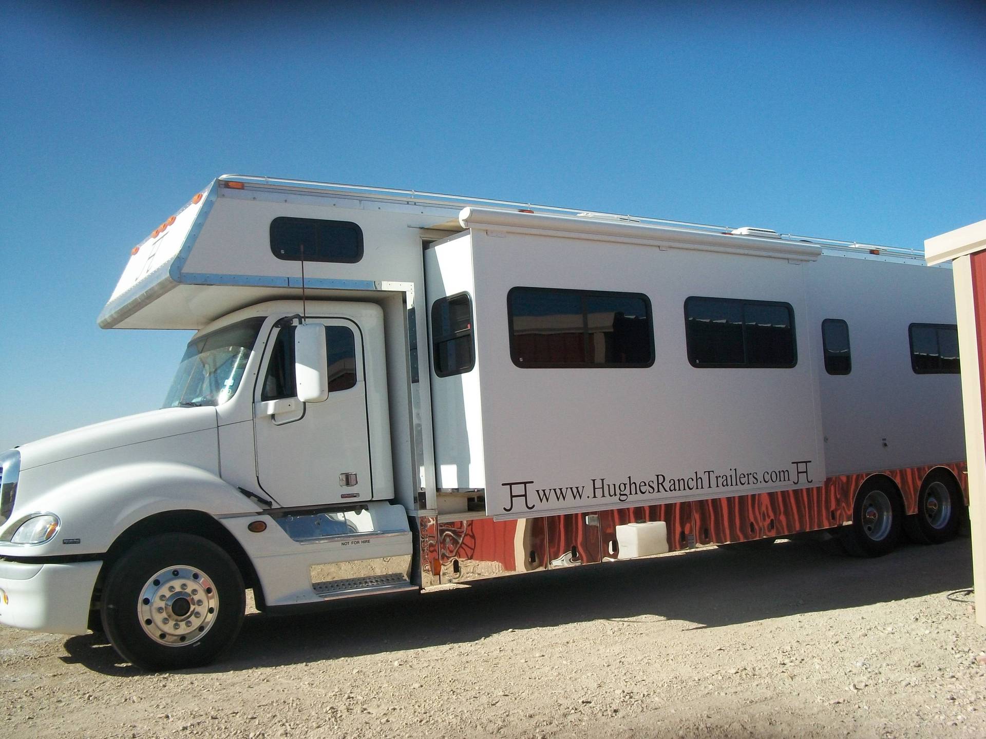 2008 Renegade Freightliner w/ 2012 6.8X20 Hughes Trailer