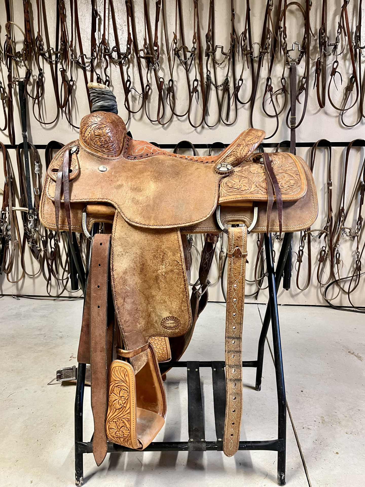 14” Larry Duggan Roping Saddle