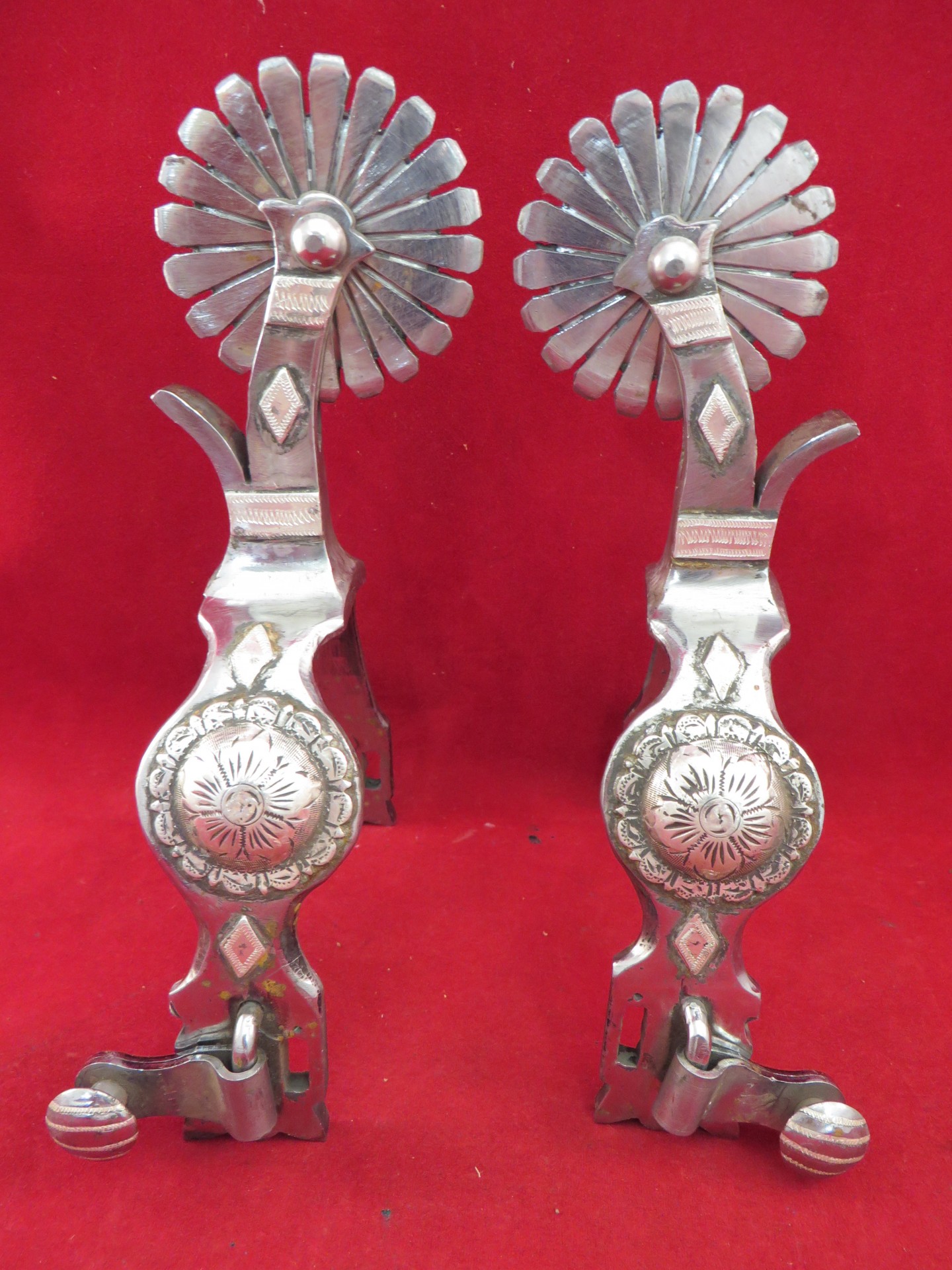 TIM HUNTER SINGLE MOUNTED SPURS