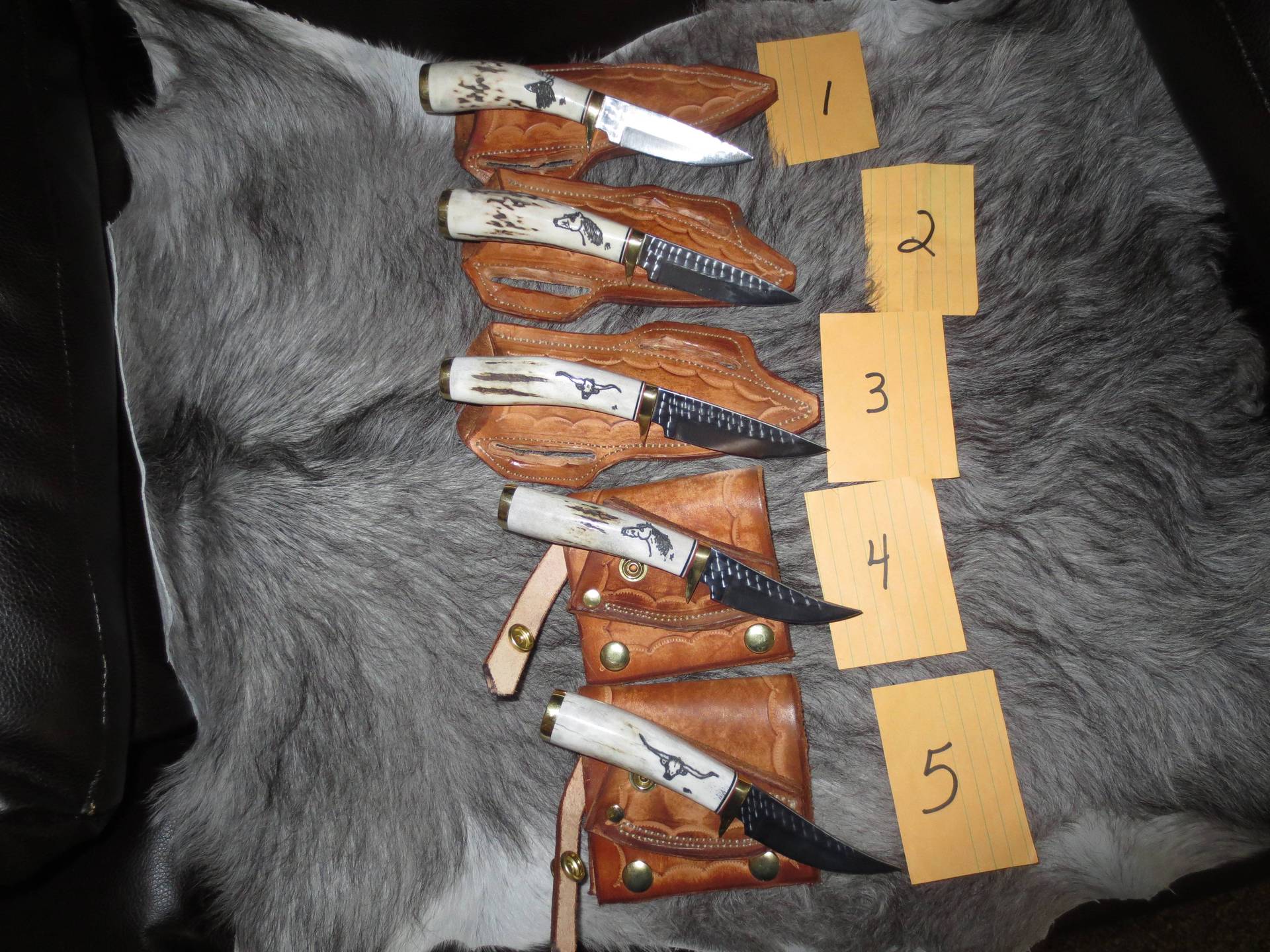 Custom Handcrafted Belt Knives